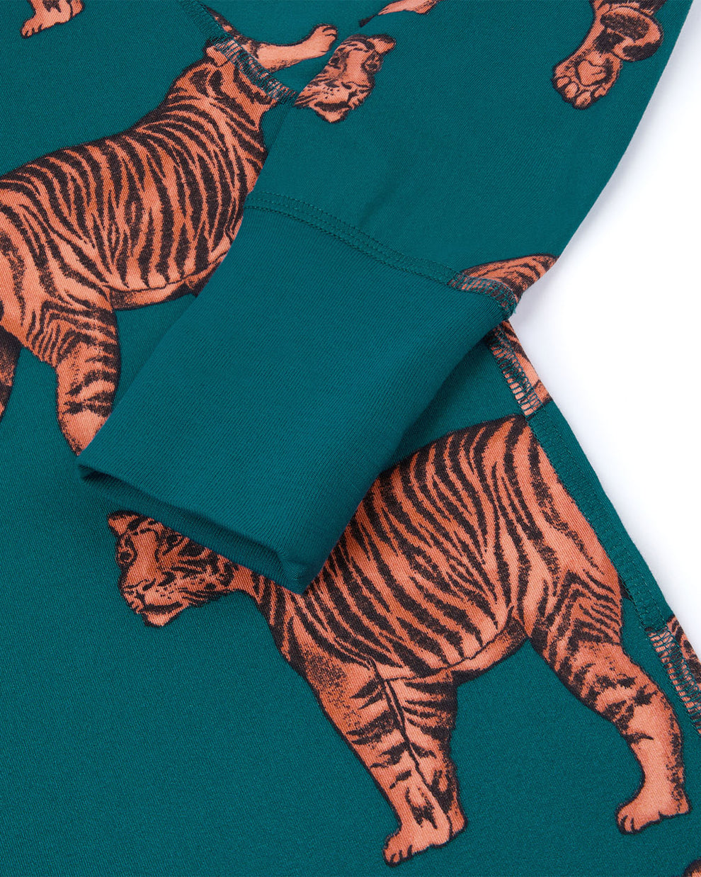 Kids Tiger Print Long Pyjama Set – Chelsea Peers
