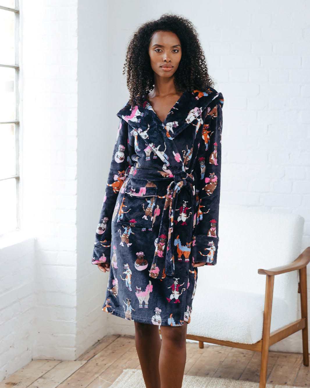 Women's Thick & Fluffy Dressing Gowns & Robes | Chelsea Peers NYC