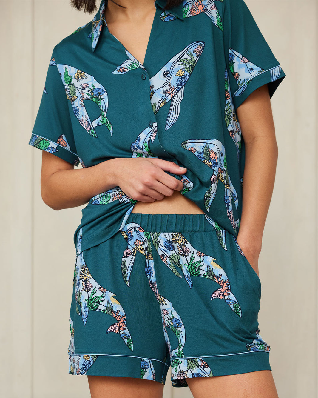 Women's Short Pyjama Sets | Chelsea Peers NYC